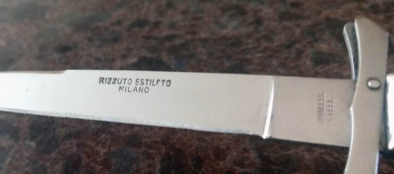 Rizzuto Estileto Milano Switchblade - Qs Knife Shop
