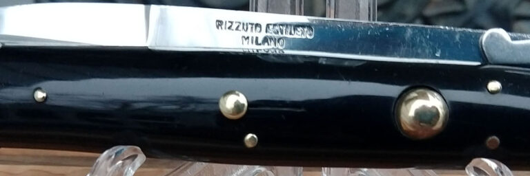 Rizzuto Estileto Milano Switchblade - Qs Knife Shop